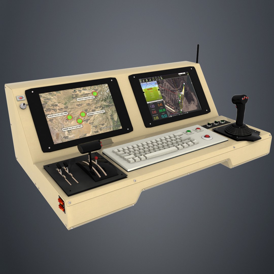 Uav Control Console 3d Model