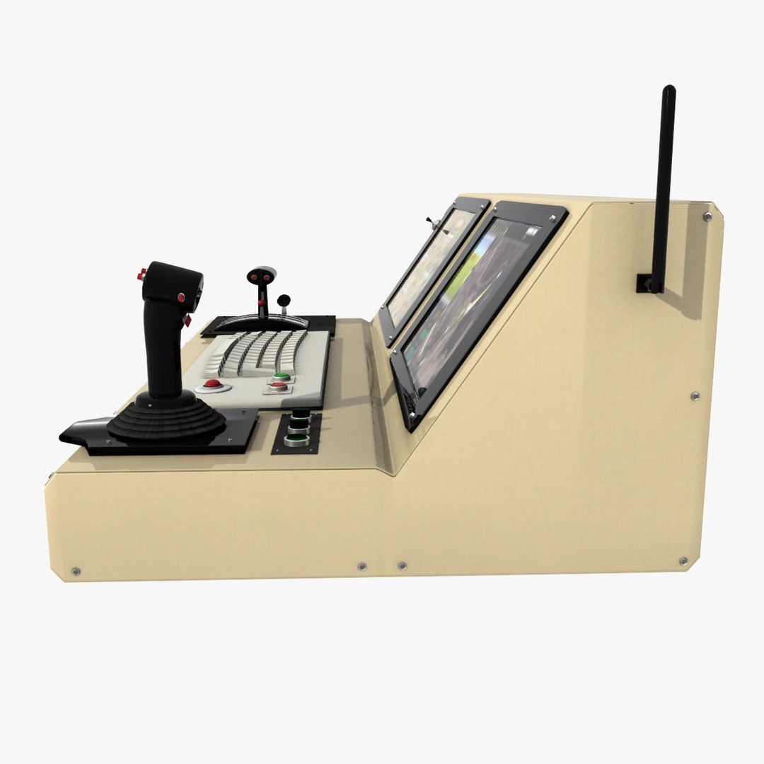 Uav Control Console 3d Model