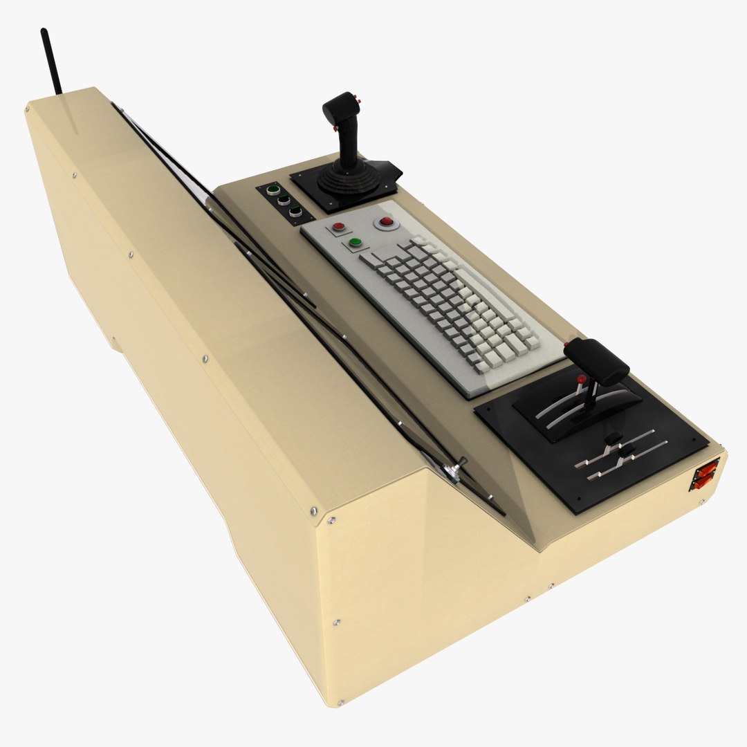 Uav Control Console 3d Model