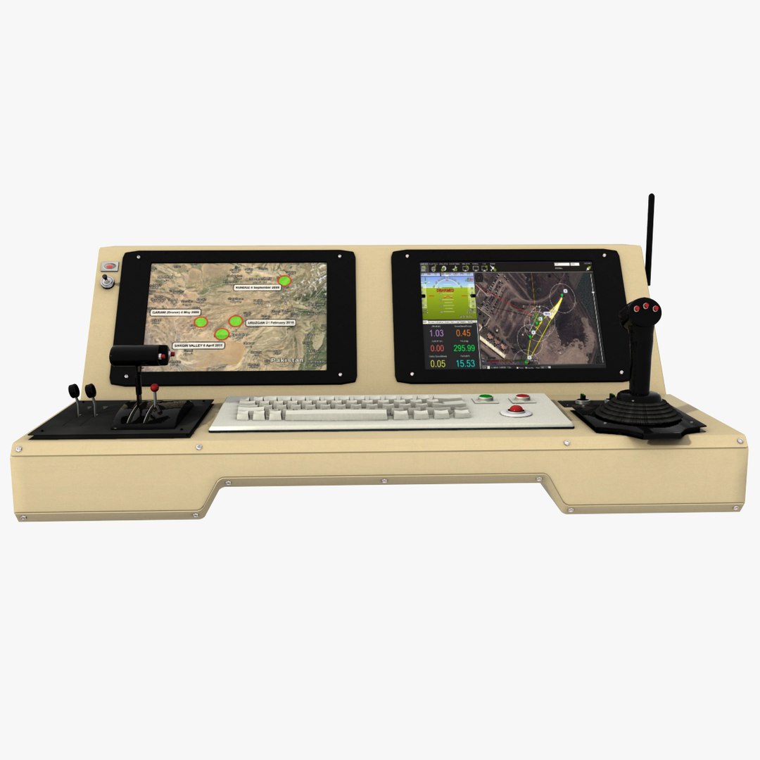 Uav Control Console 3d Model