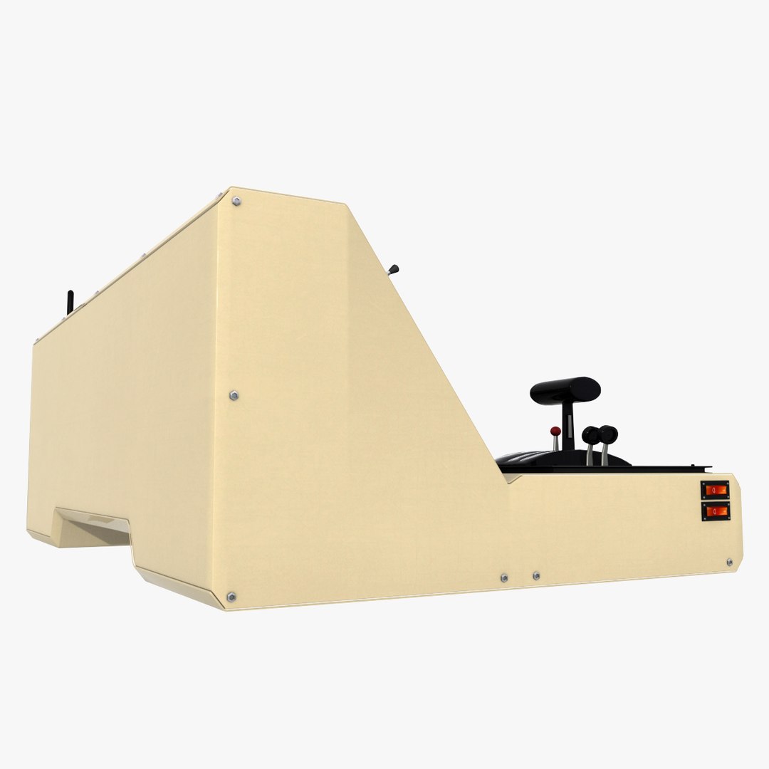Uav Control Console 3d Model
