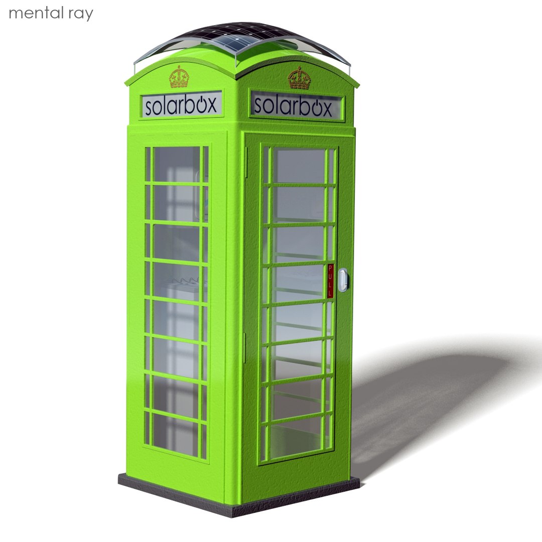 3d Solarbox Box Solar Model