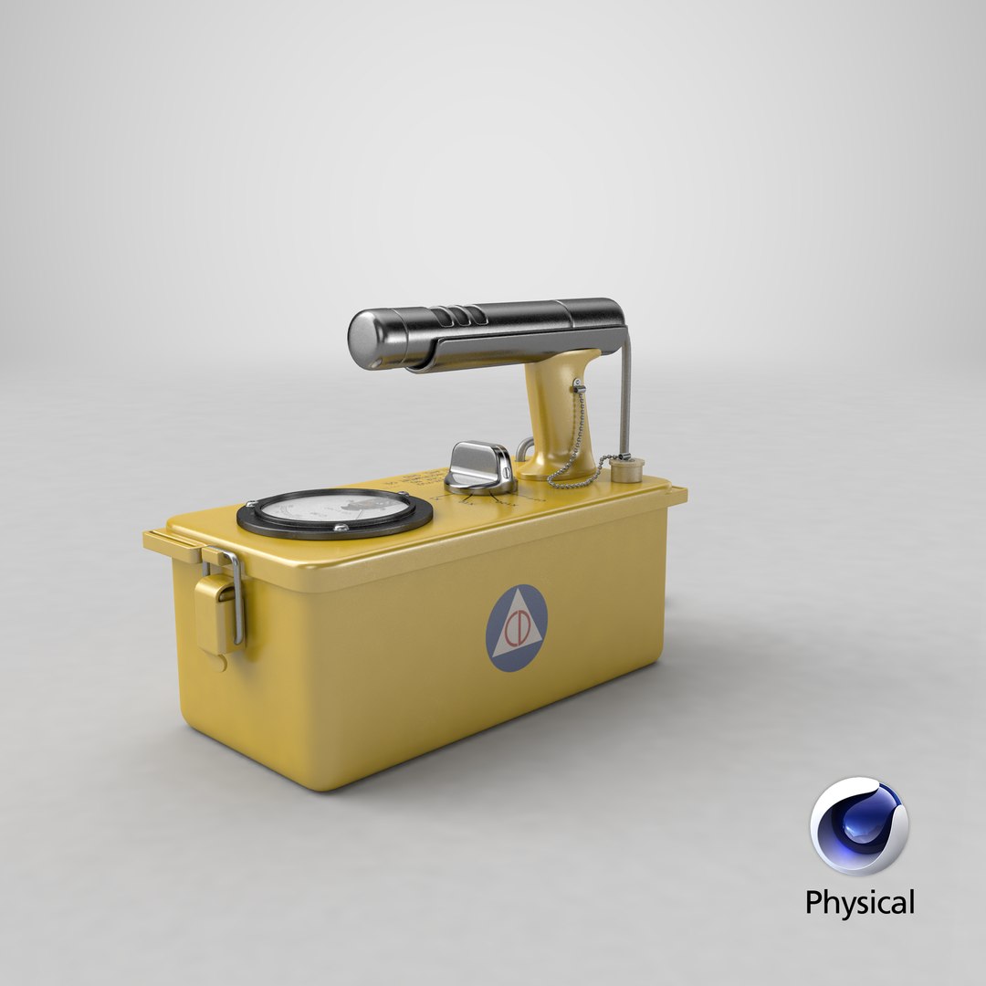 3D Victoreen Cdv 700 Classic Model - TurboSquid 1596707