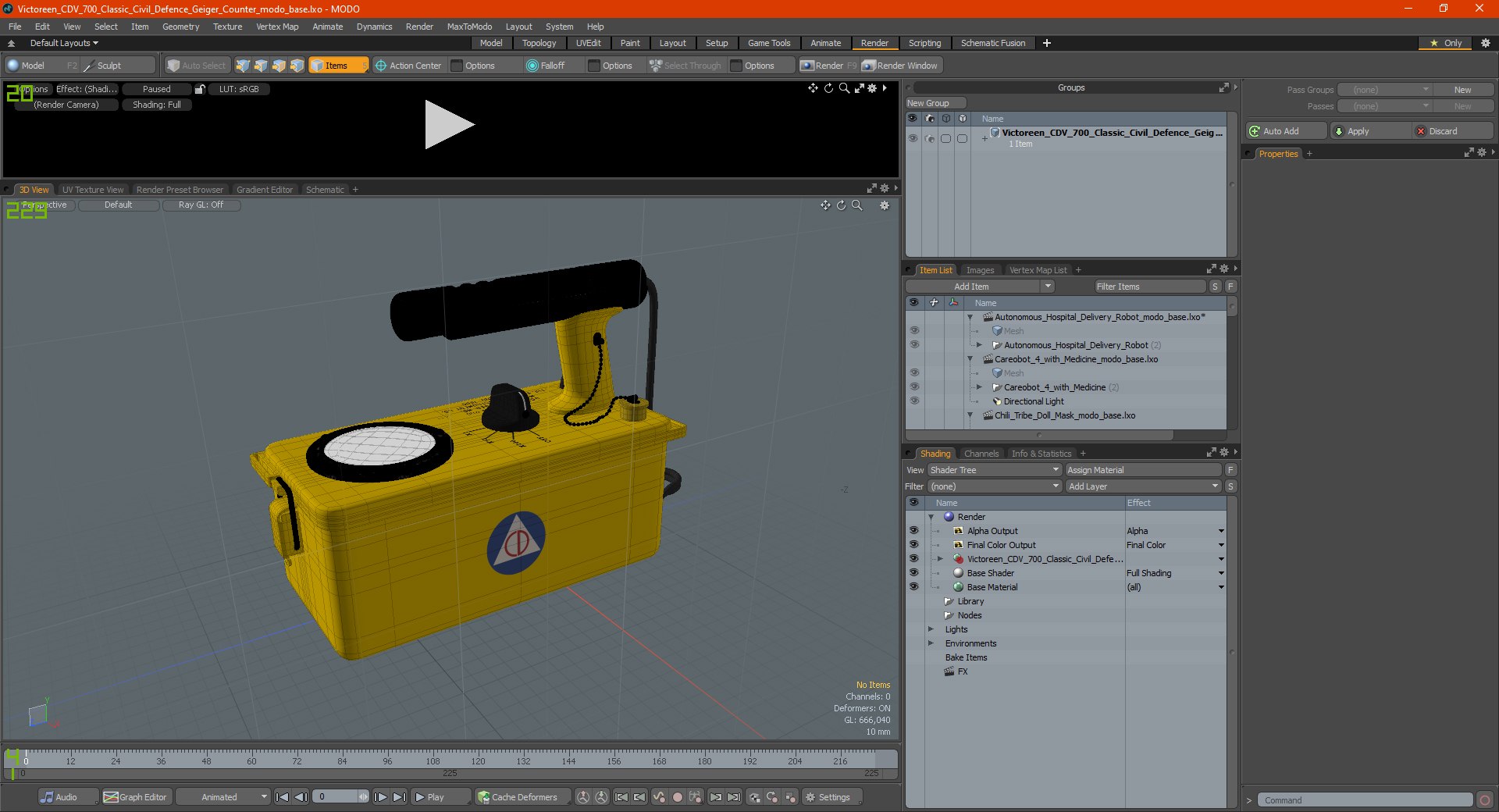 3D Victoreen Cdv 700 Classic Model - TurboSquid 1596707