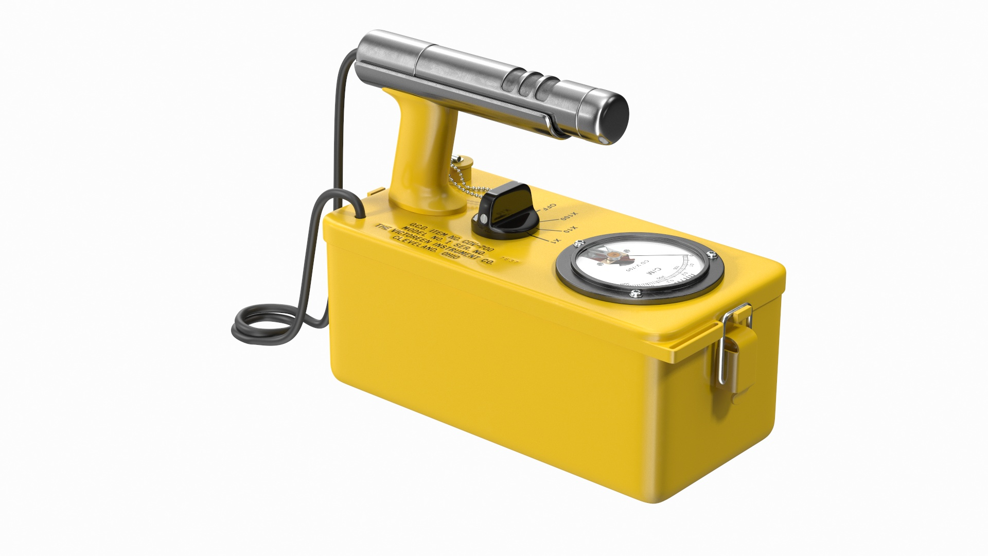 3D Victoreen Cdv 700 Classic Model - TurboSquid 1596707