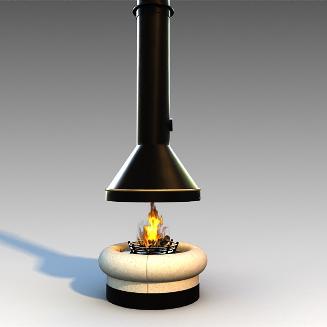 fireplace zeus 3d model