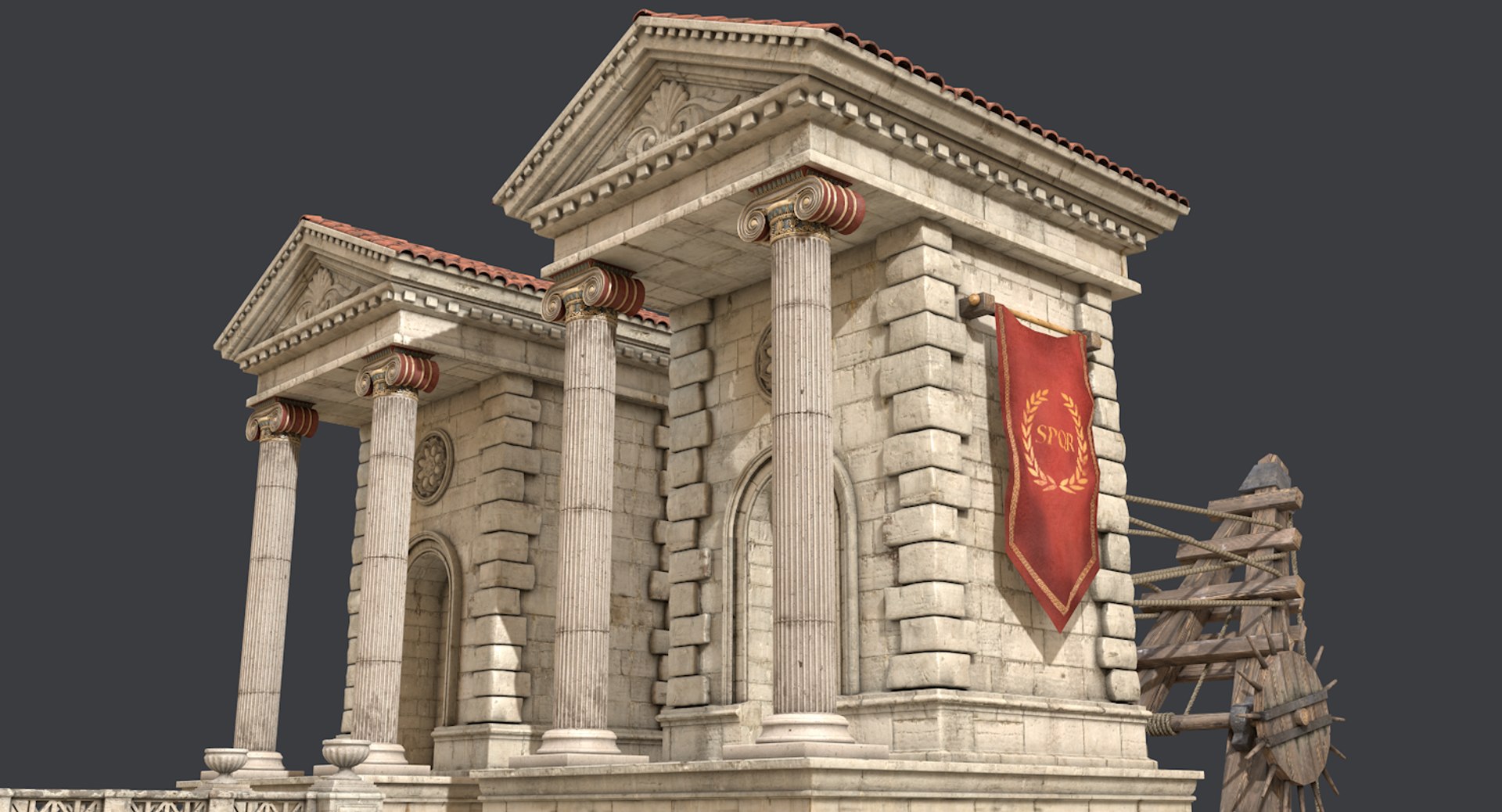Port Ancient Rome 3D Model - TurboSquid 1188005
