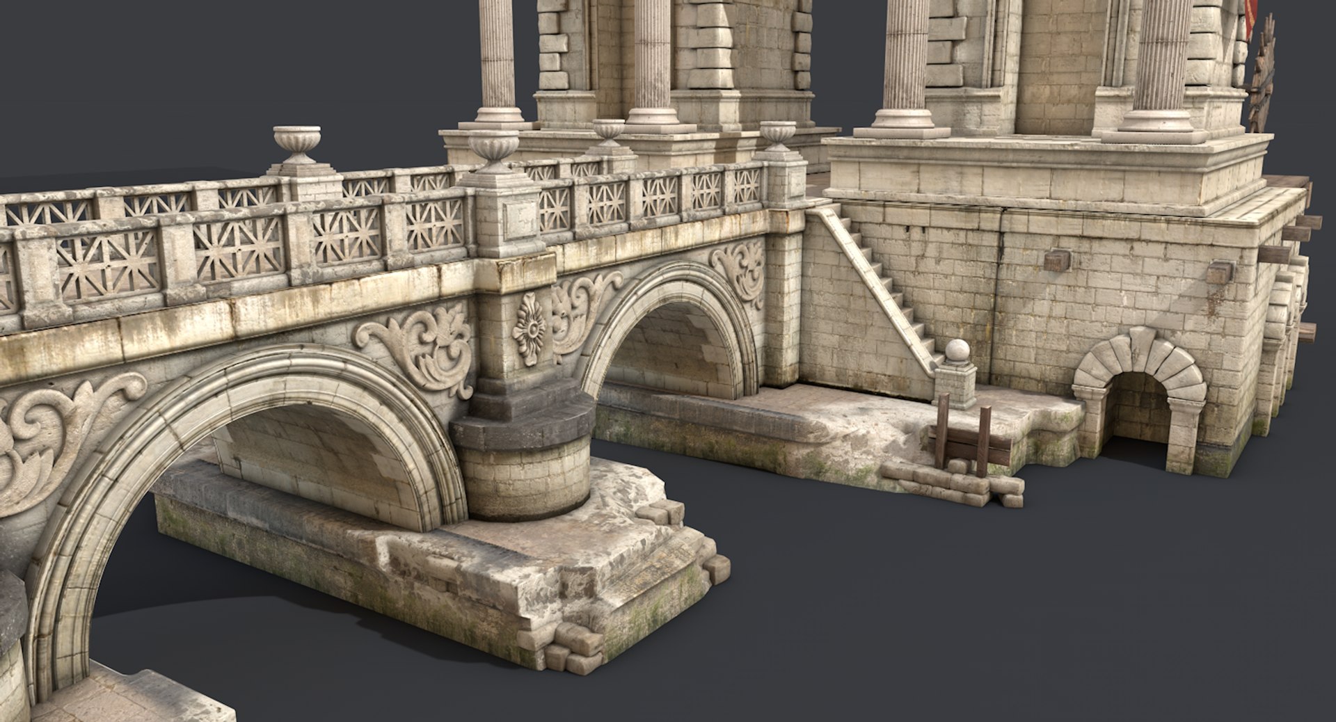 Port Ancient Rome 3D Model - TurboSquid 1188005