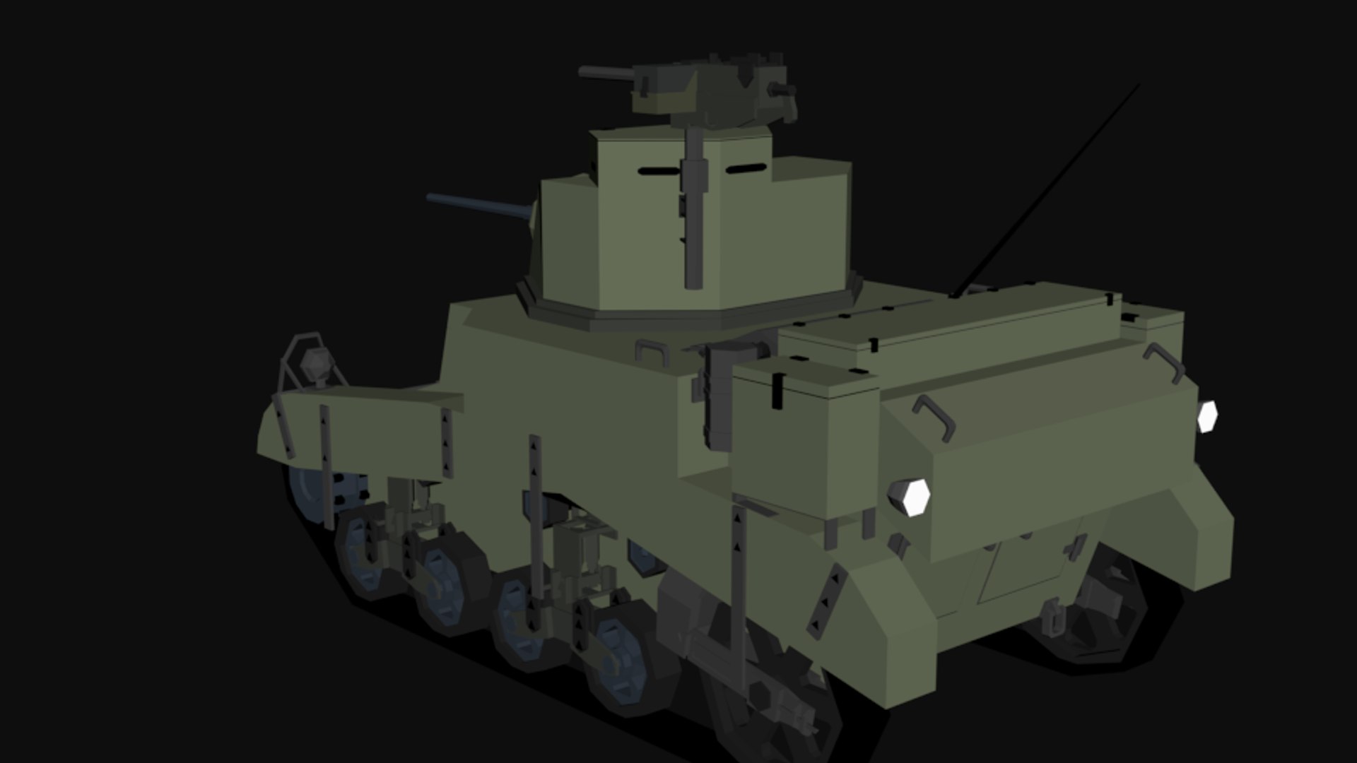 Isometric Ww2 M3 3D Model - TurboSquid 1427135