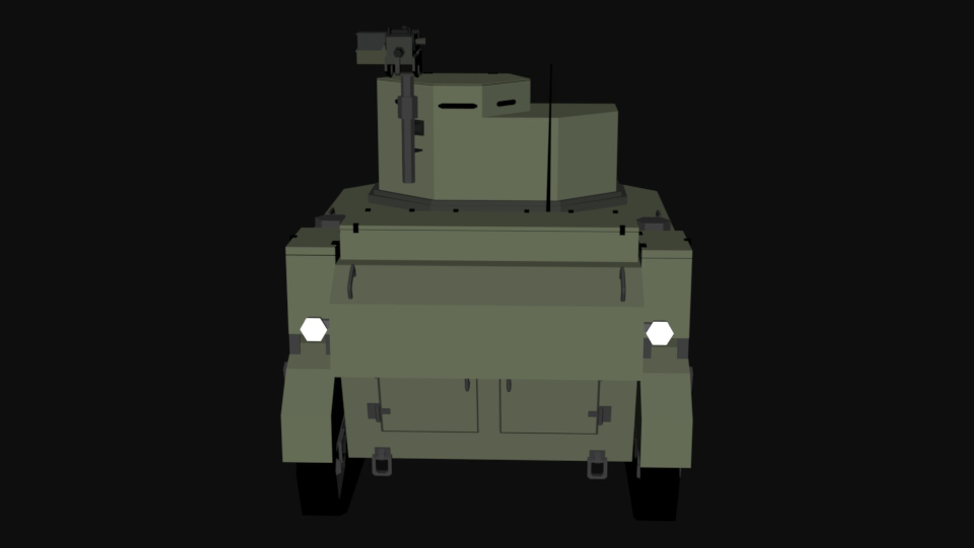 Isometric Ww2 M3 3D Model - TurboSquid 1427135