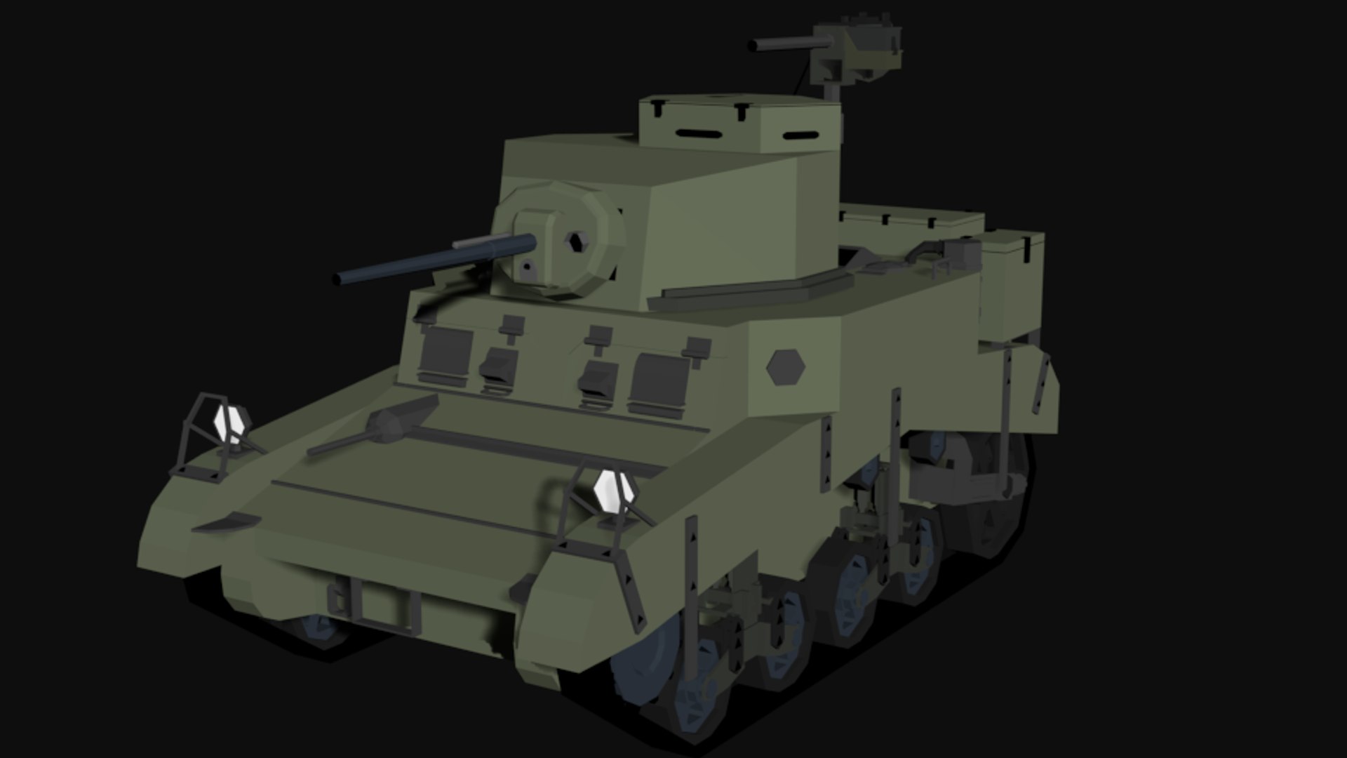 Isometric Ww2 M3 3D Model - TurboSquid 1427135