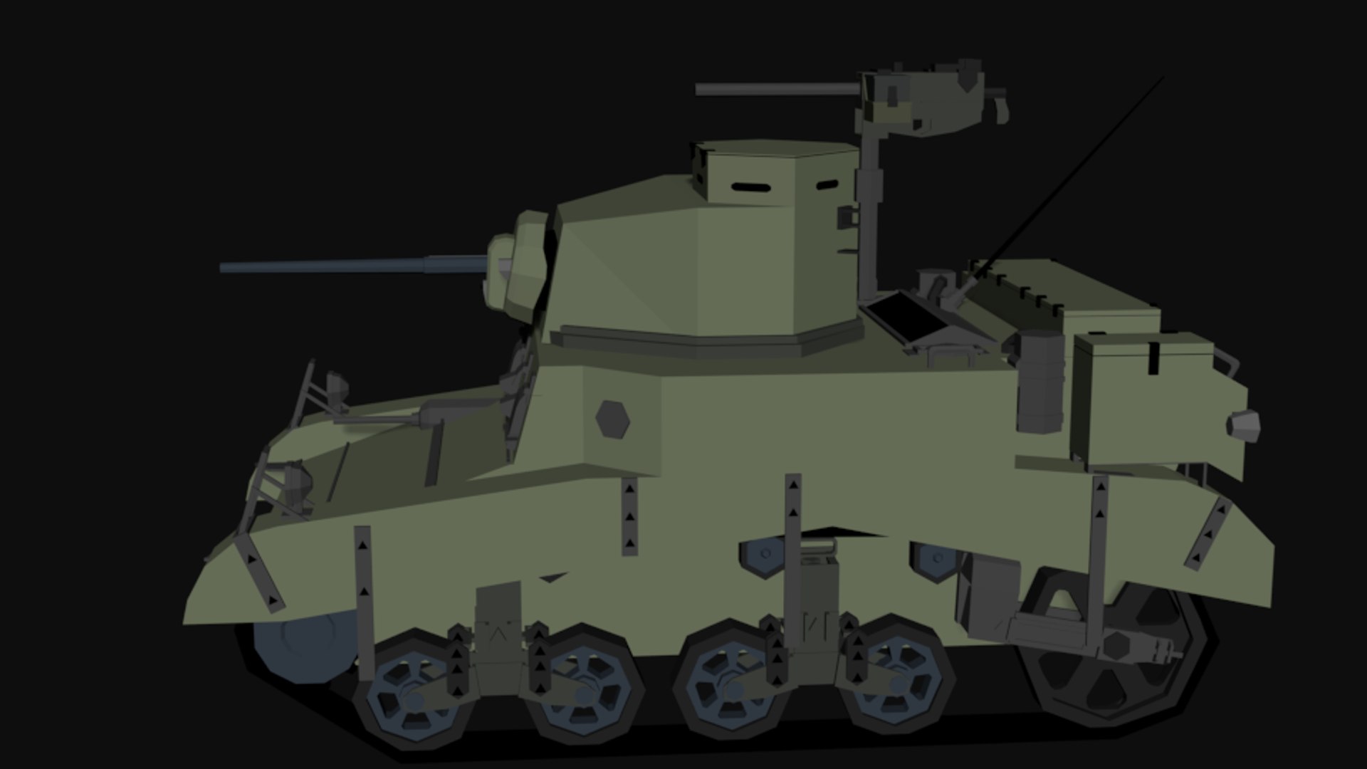 Isometric Ww2 M3 3D Model - TurboSquid 1427135