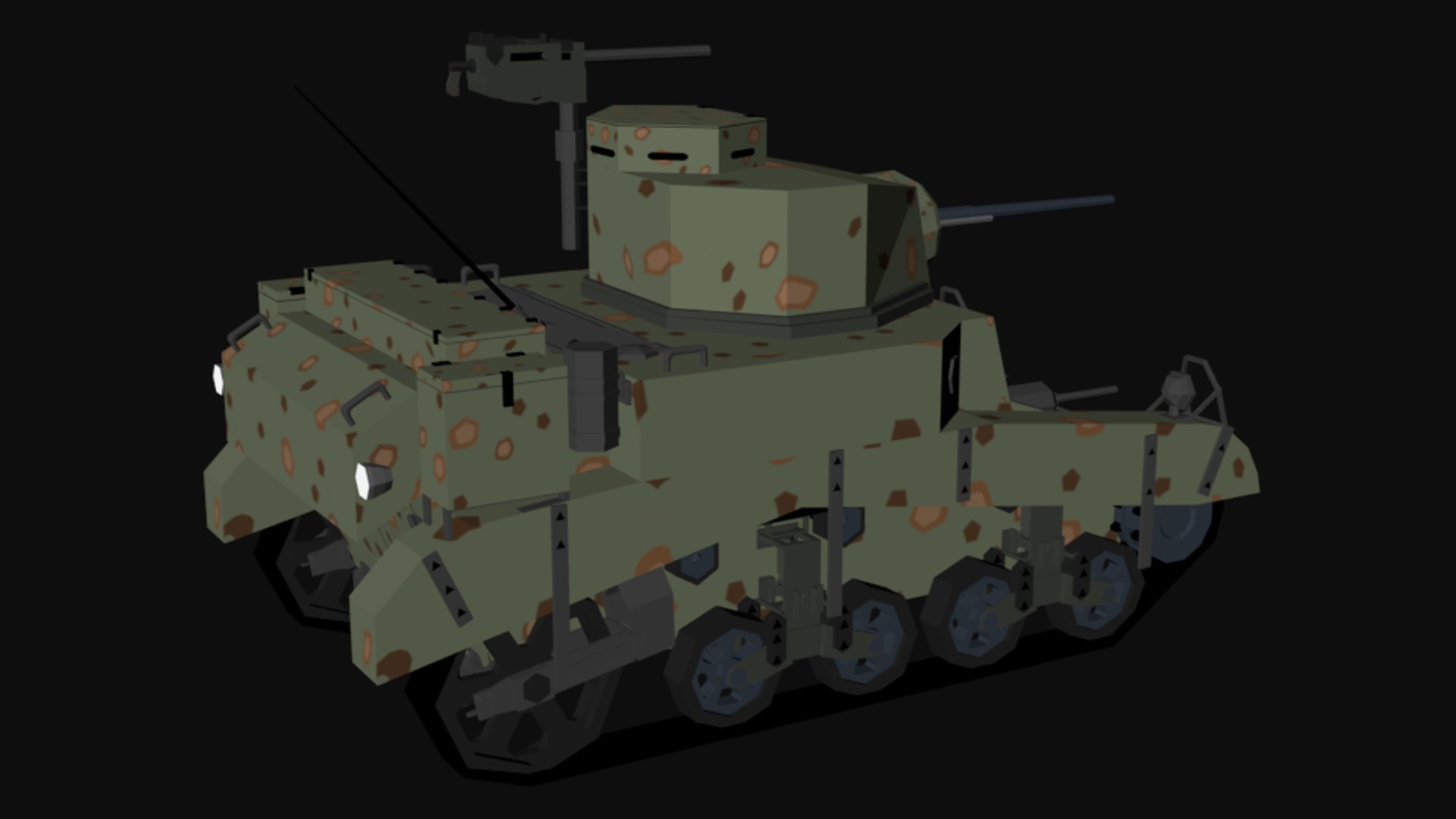 Isometric Ww2 M3 3D Model - TurboSquid 1427135