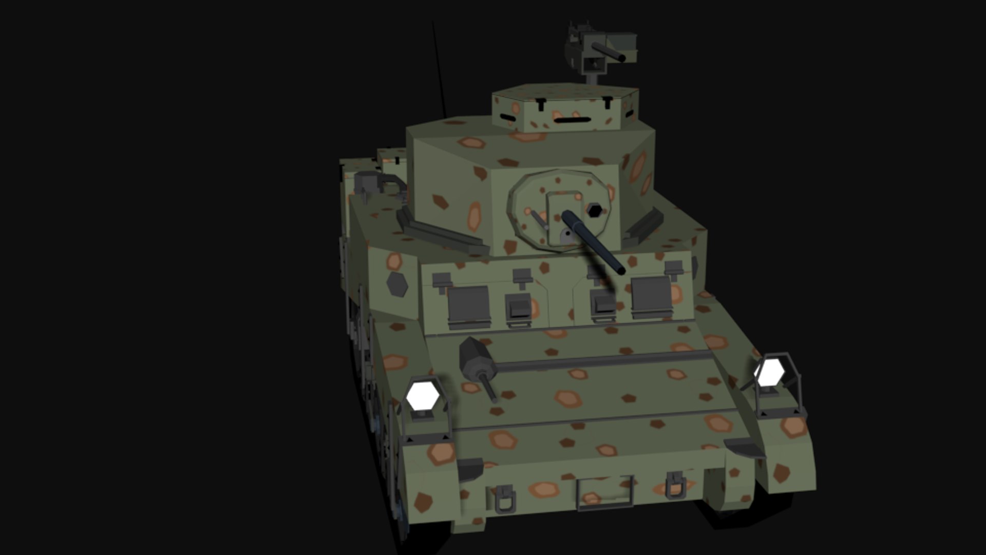 Isometric Ww2 M3 3D Model - TurboSquid 1427135