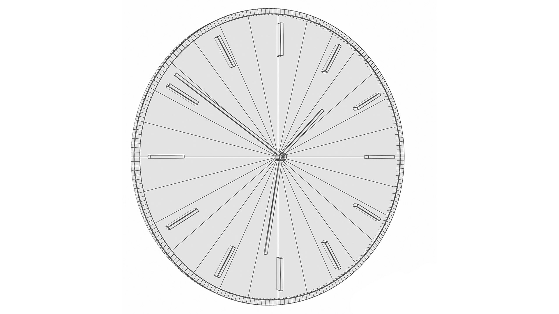 Wall Clock GZ-C1005 3D Model - TurboSquid 2211678