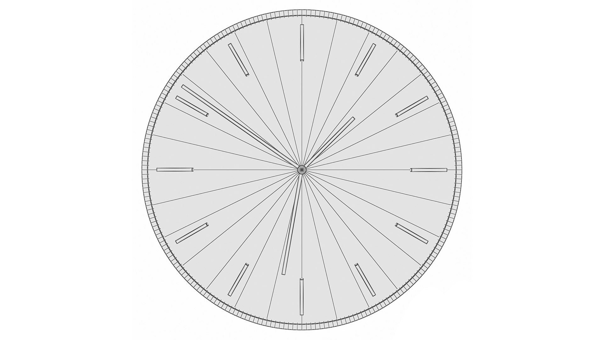 Wall Clock GZ-C1005 3D Model - TurboSquid 2211678