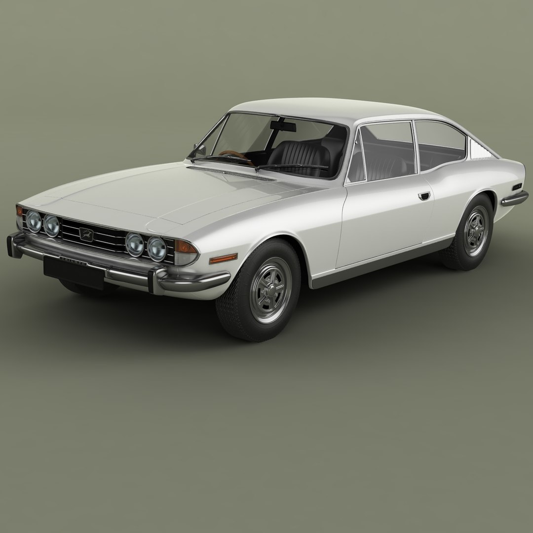 3D 1971 triumph stag fastback - TurboSquid 1218368
