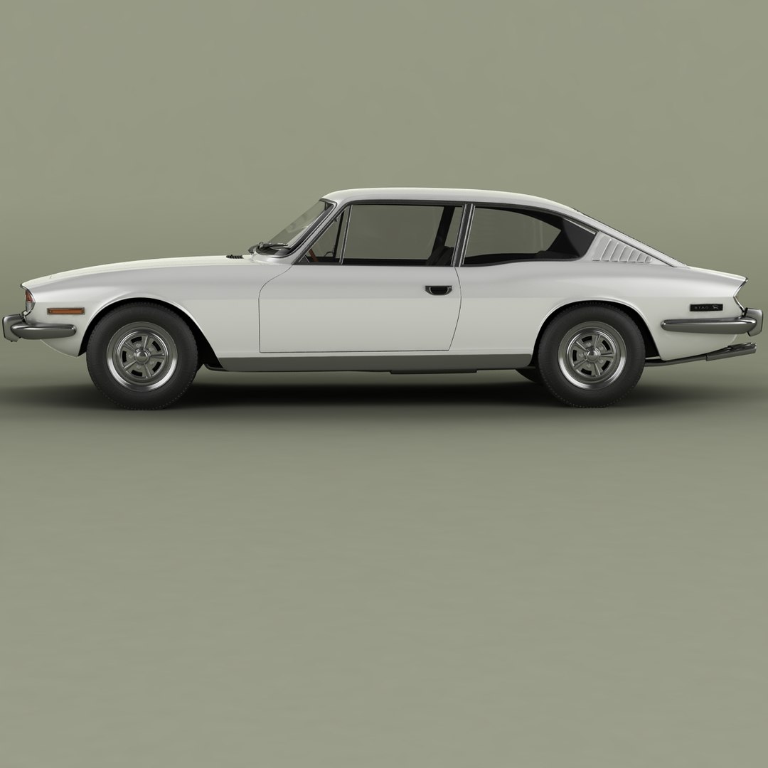 3D 1971 triumph stag fastback - TurboSquid 1218368