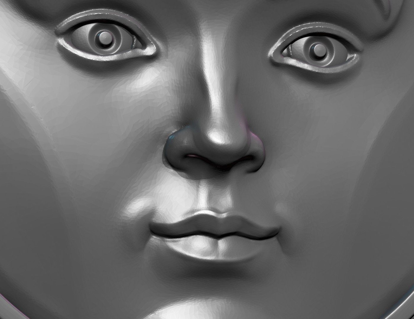 Sun Face Pendant 3D Model - TurboSquid 1538749