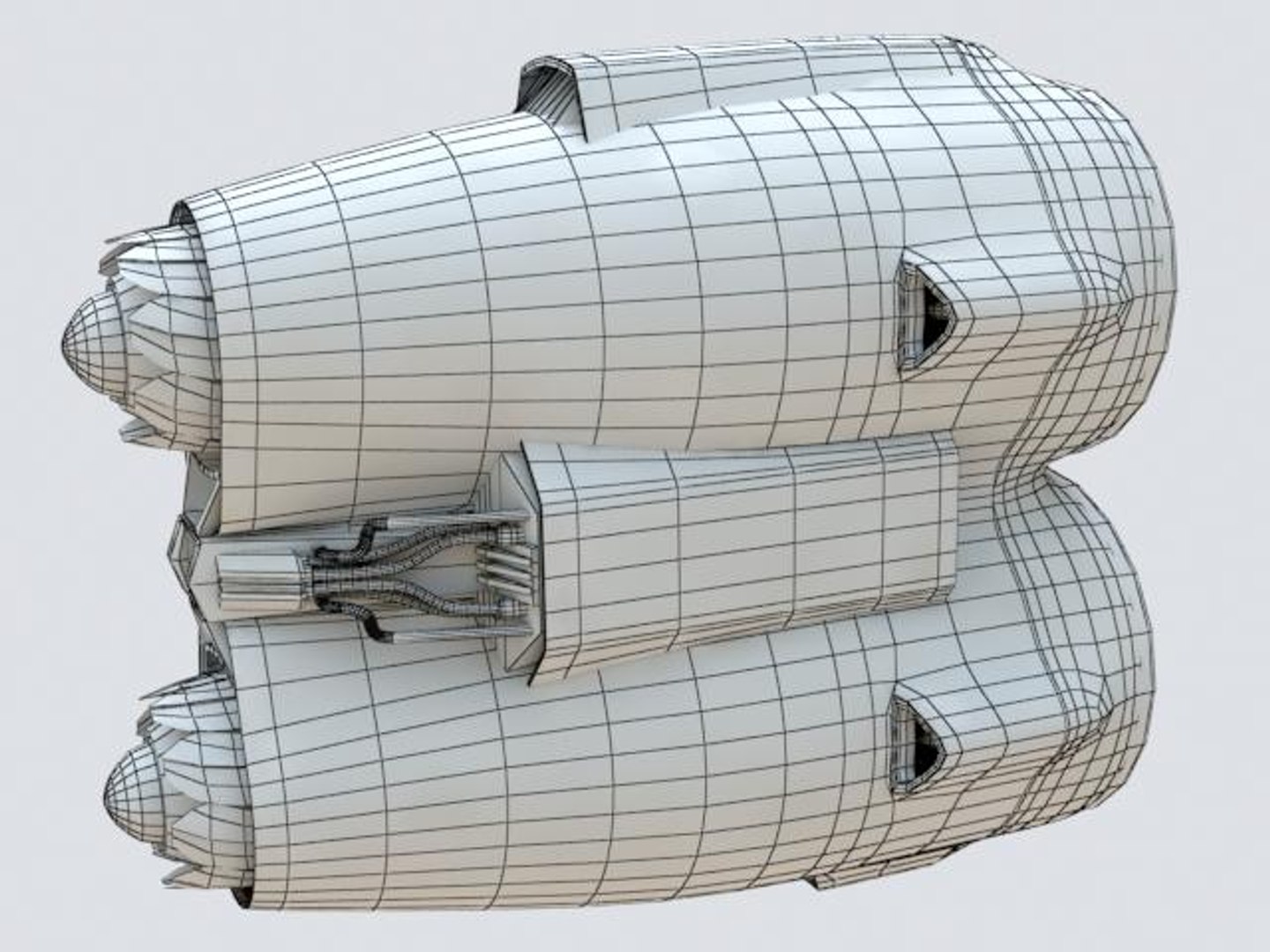 3D Model Dual Jet Sc - TurboSquid 1229064