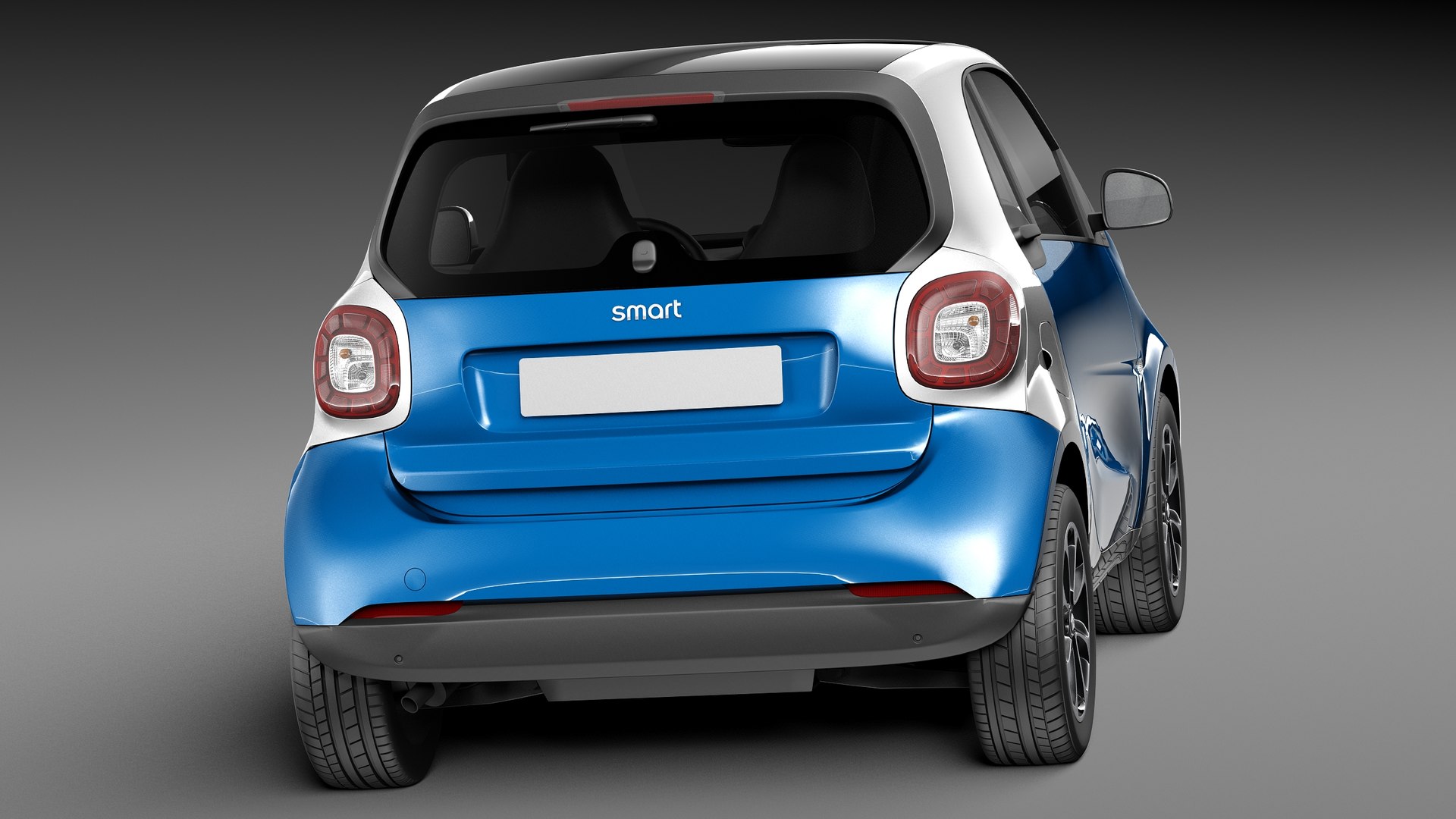 2015 smart fortwo 3d obj