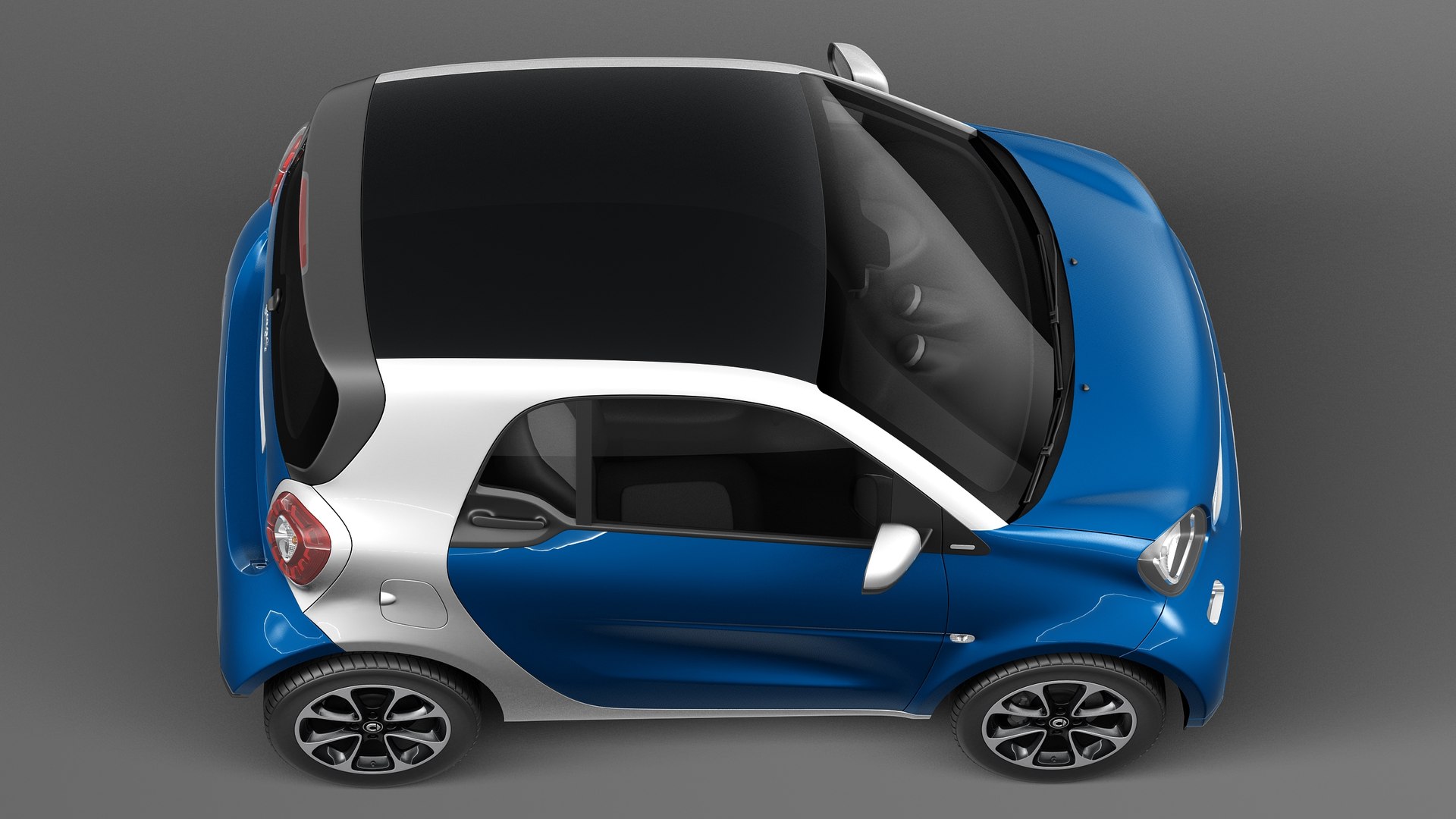 2015 smart fortwo 3d obj