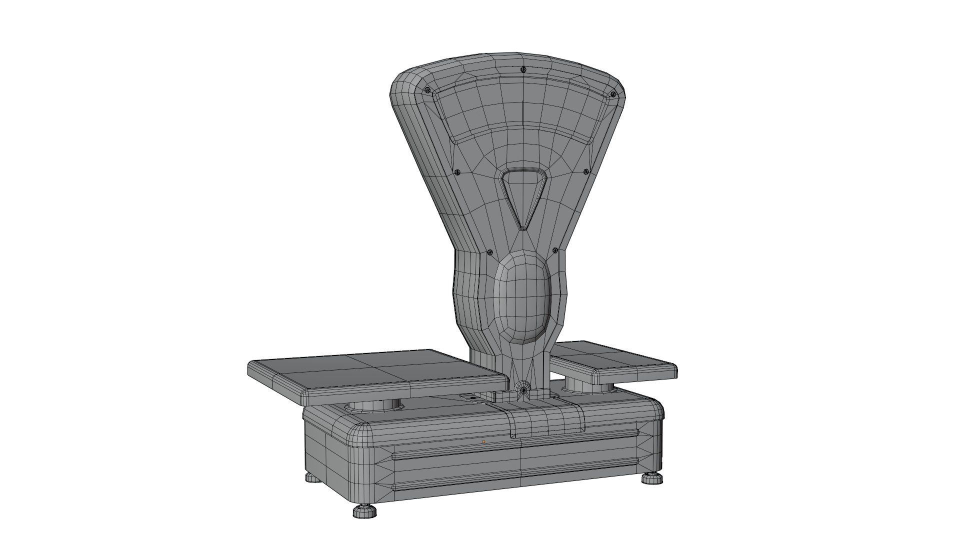 Soviet Scales Low Poly 3D Model - TurboSquid 2207147