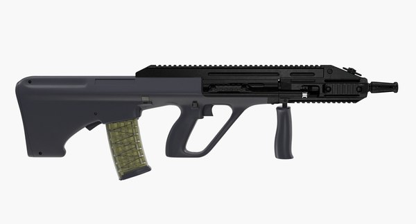 3D aug rifles 3 - TurboSquid 1238086