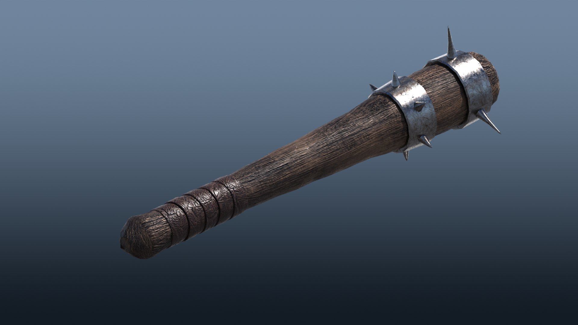 Medieval Wooden Cudgel Model - TurboSquid 2253328