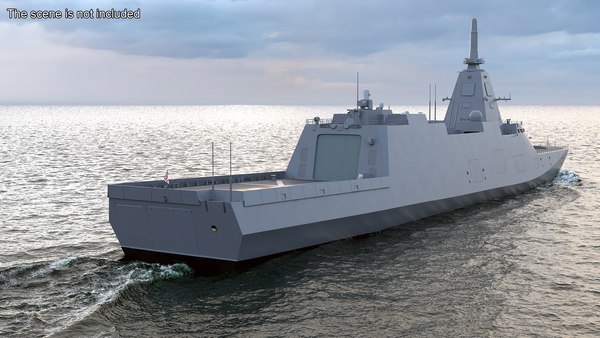 日本の最上型フリゲート艦 FFM-23Dモデル - TurboSquid 2315144