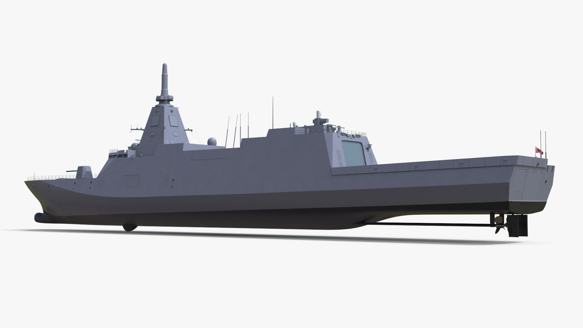 3D Japanese Mogami Class Frigate FFM-2 Model - TurboSquid 2315144