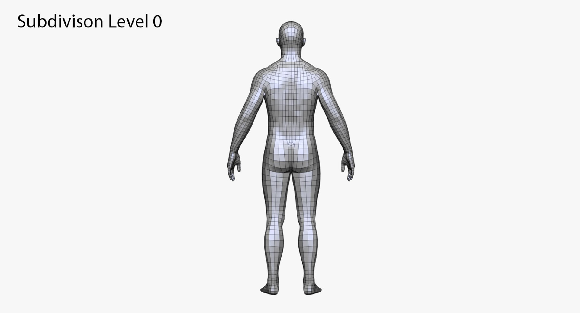 Free Obj Model Realistic White Male Female