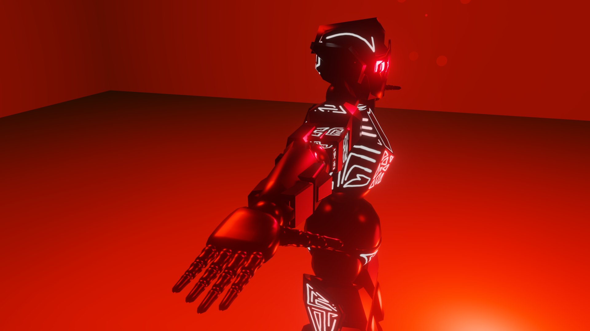 Robot Knight Halloween 3D - TurboSquid 1969071