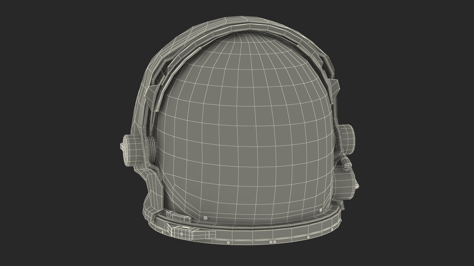 3D Astronaut Helmet - TurboSquid 2194044