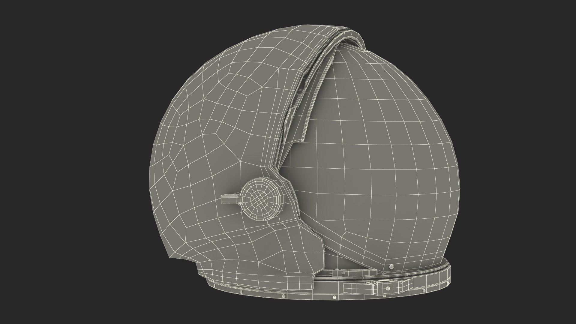 3D Astronaut Helmet - TurboSquid 2194044