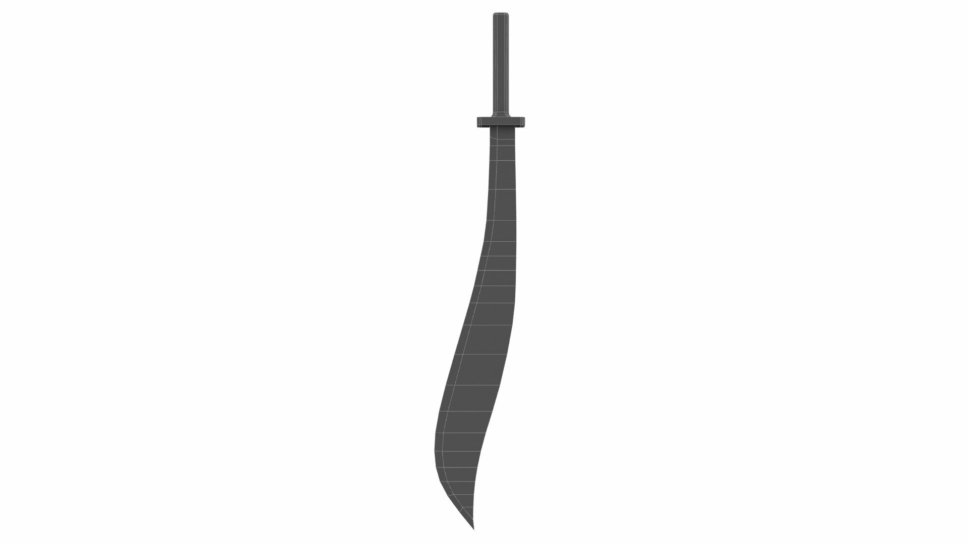 3D Curved Sword - TurboSquid 2048900