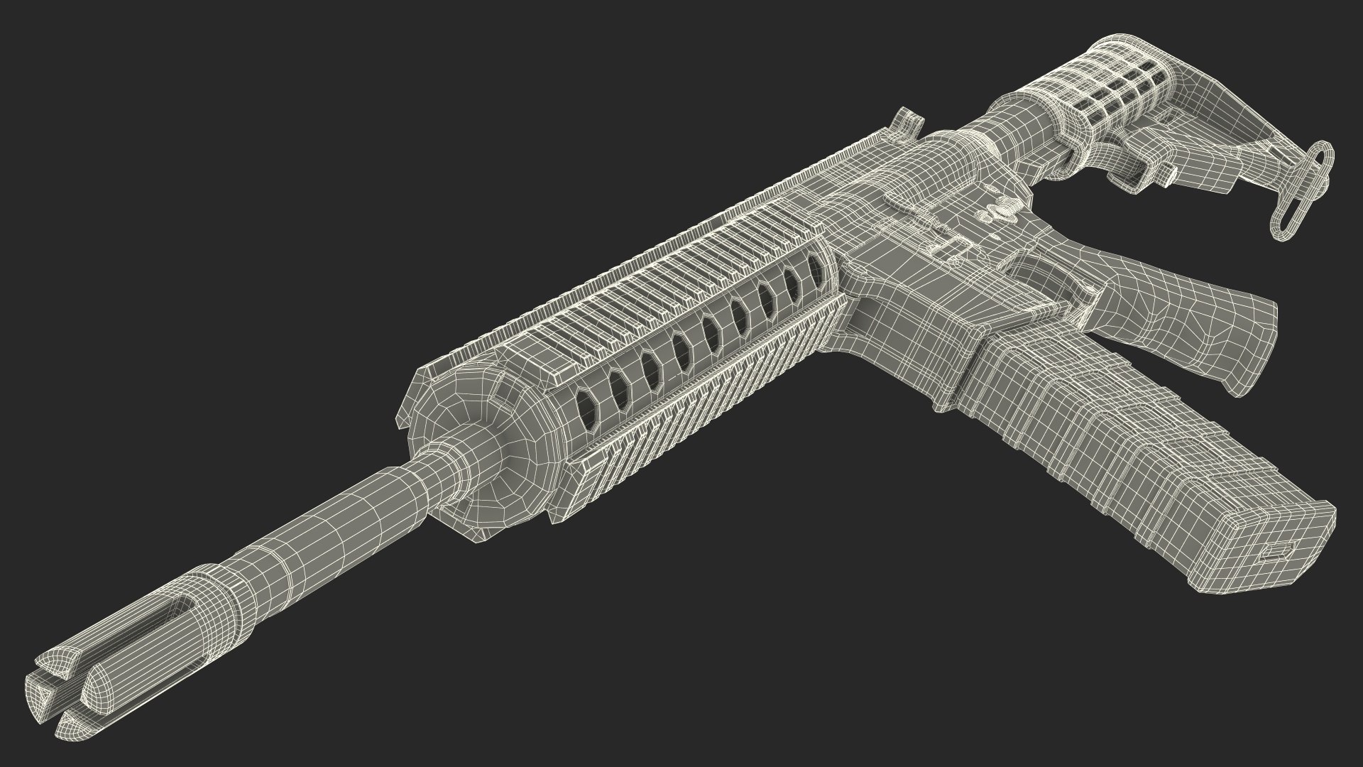 3D Tactical Rifle - TurboSquid 2211802