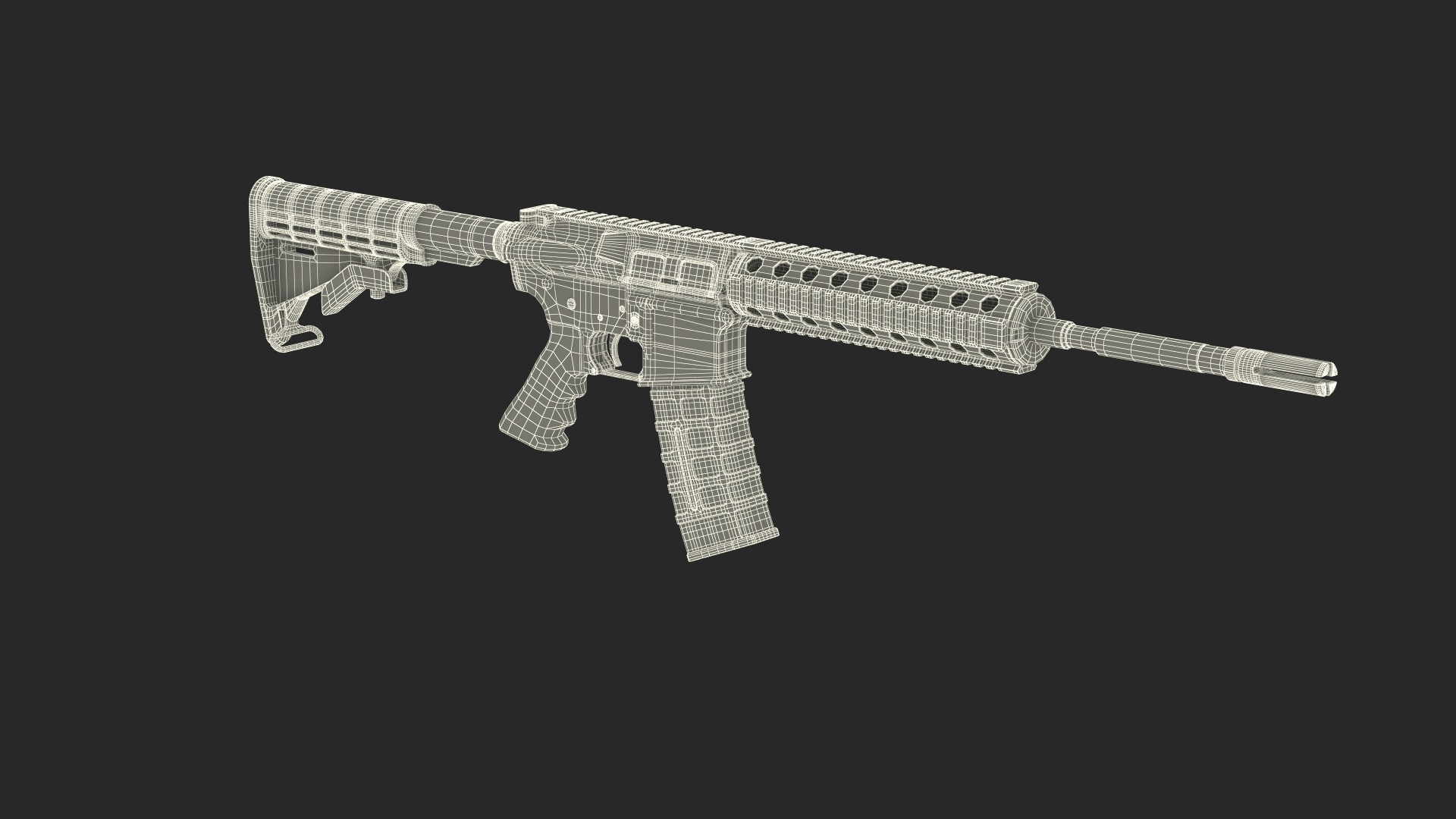 3D Tactical Rifle - TurboSquid 2211802