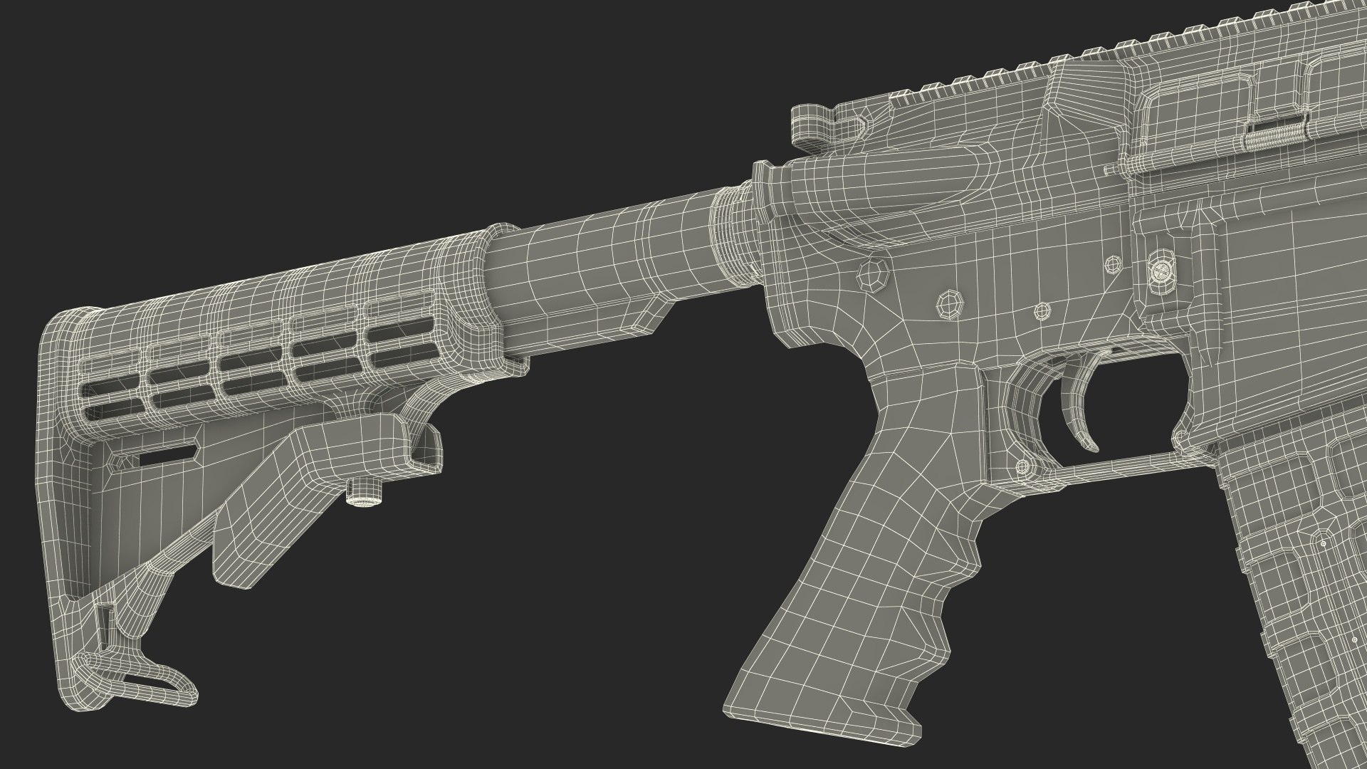 3D Tactical Rifle - TurboSquid 2211802