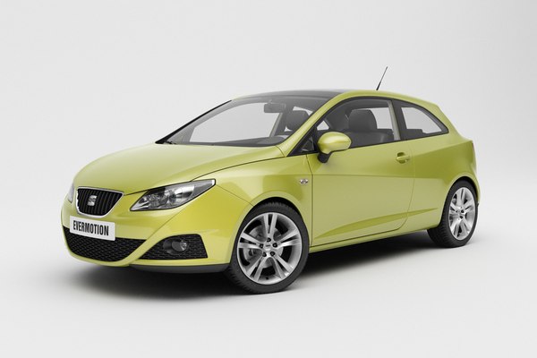 car seat ibiza 3d max