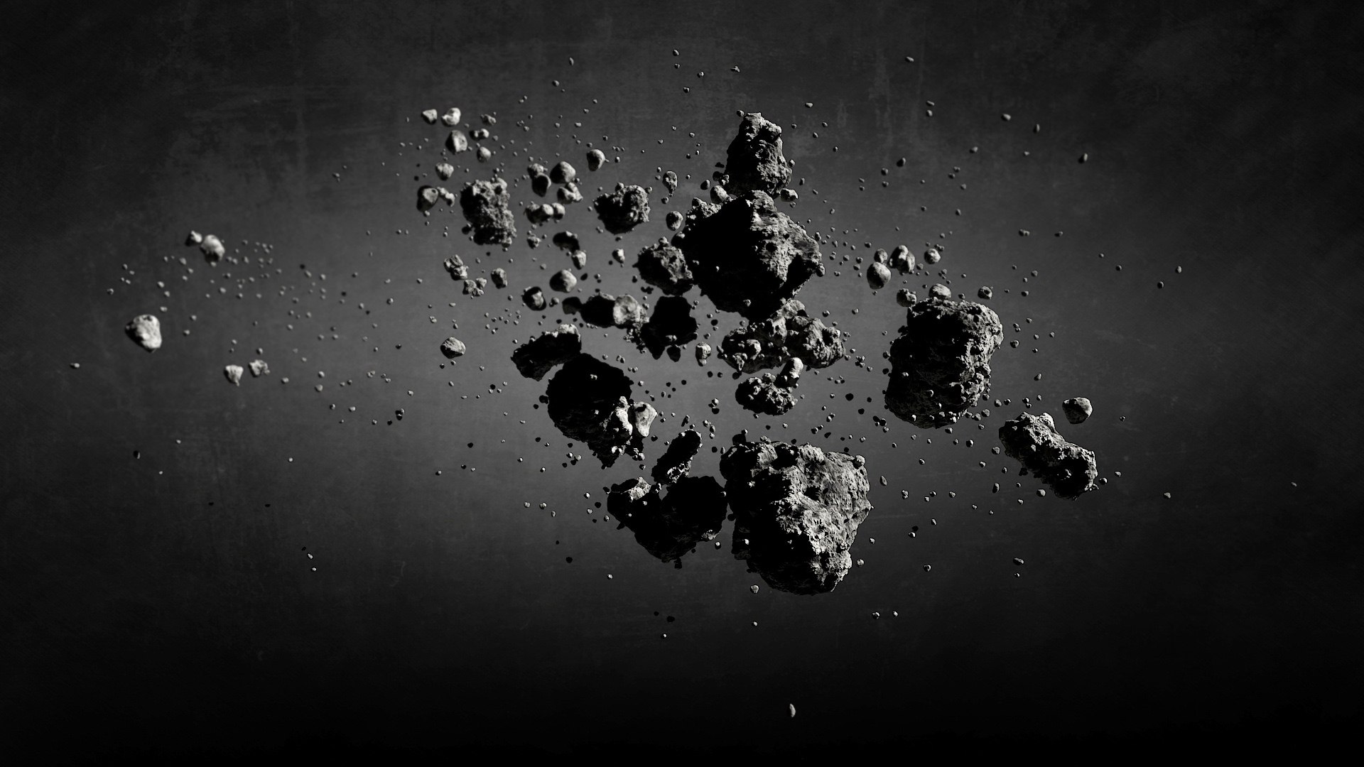 Asteroid Field 3D Model - TurboSquid 1993241