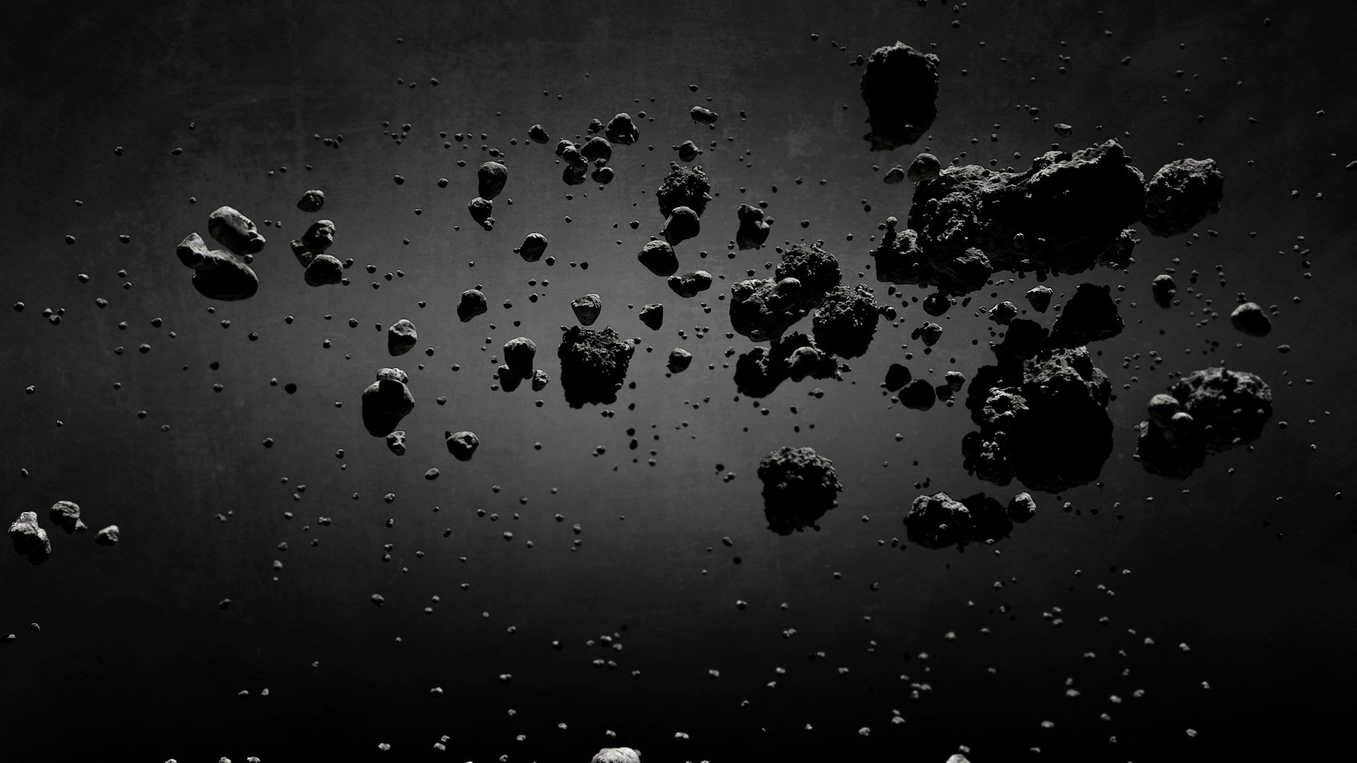 Asteroid Field 3D Model - TurboSquid 1993241