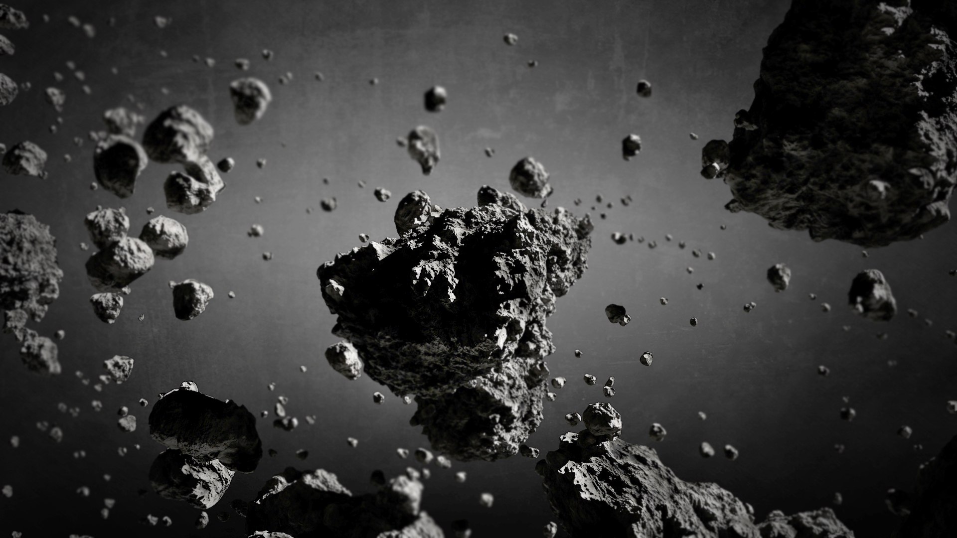 Asteroid Field 3D Model - TurboSquid 1993241