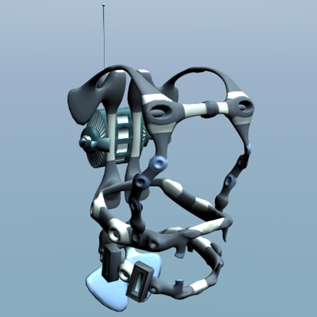 Combat Action Figure 3d Model