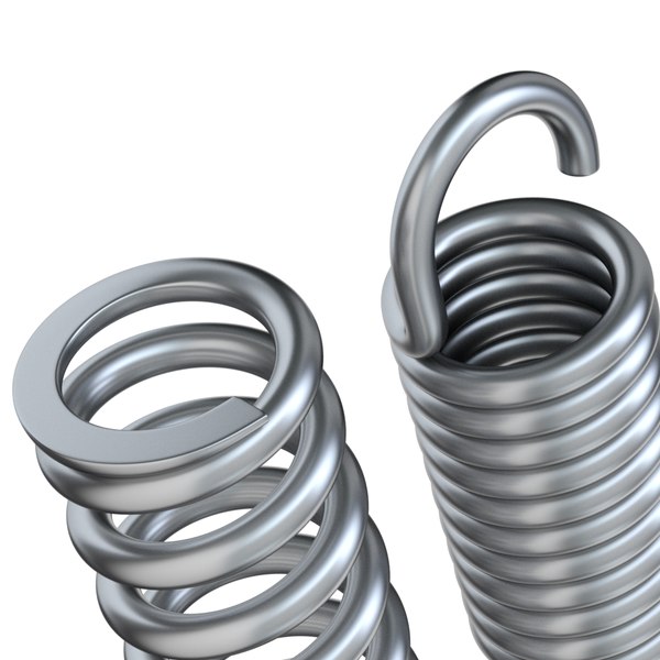 3D metal spring - TurboSquid 1193221