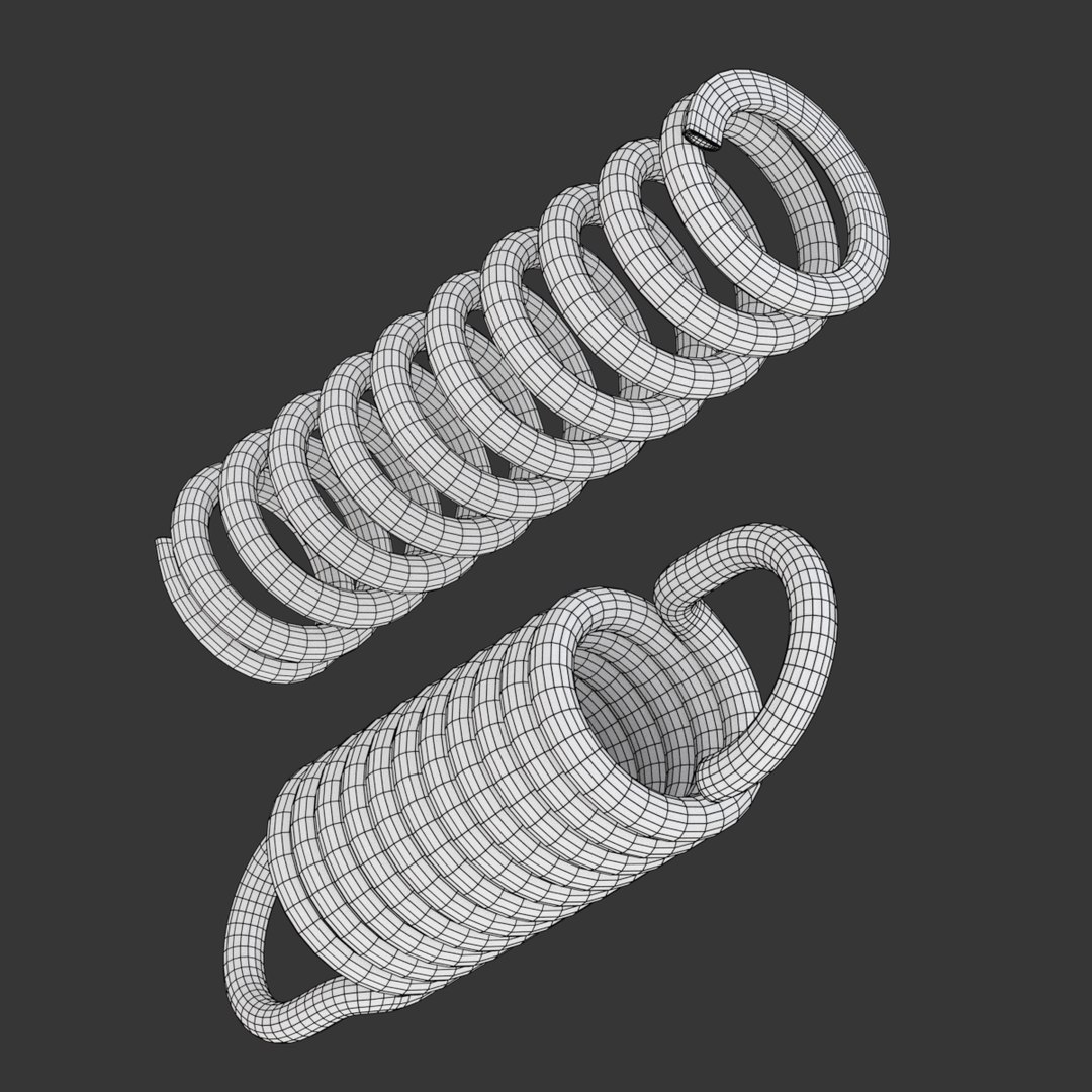 3D Metal Spring - TurboSquid 1193221