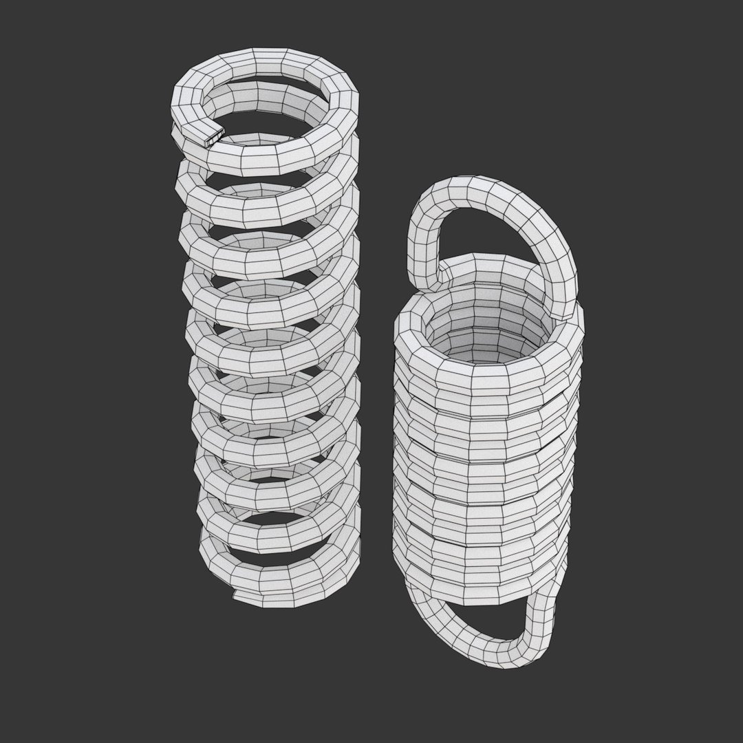 3D Metal Spring - TurboSquid 1193221