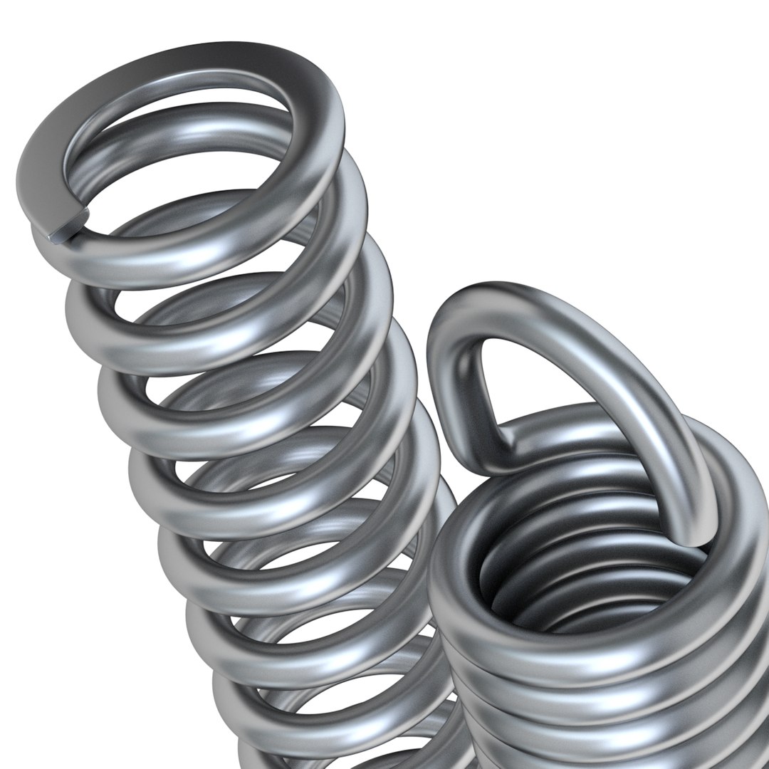 3D Metal Spring - TurboSquid 1193221
