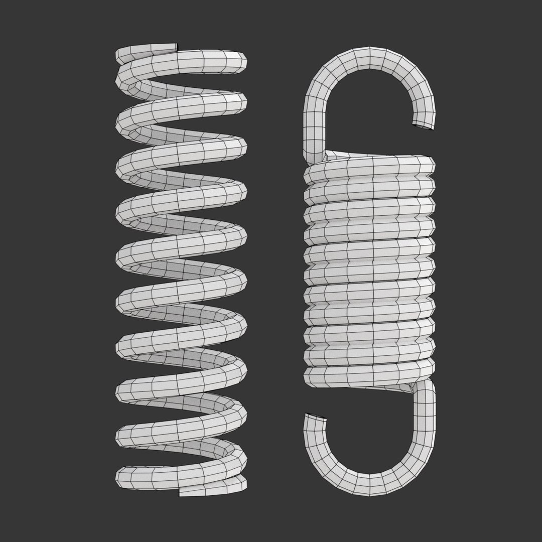 3D Metal Spring - TurboSquid 1193221