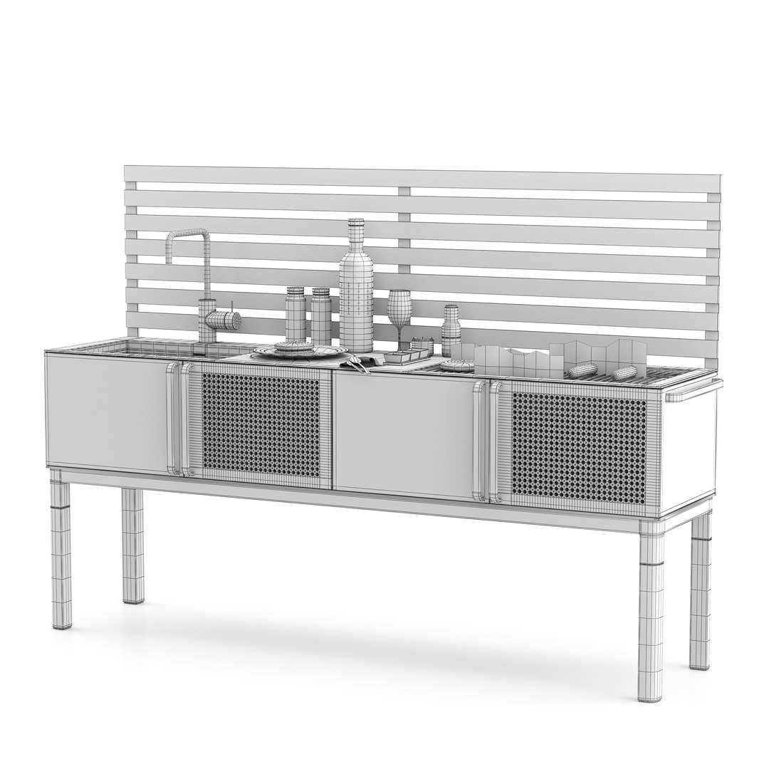 3D Model Barbecue 16 - TurboSquid 1959269